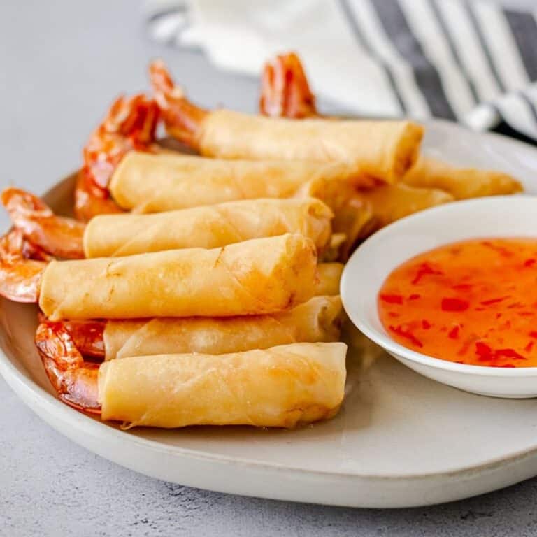 Thai Shrimp in a Blanket (Goong Hom Pha) | Thai Caliente Easy Recipe