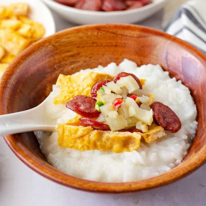 Khao Tom- Thai Rice Soup | Thai Caliente