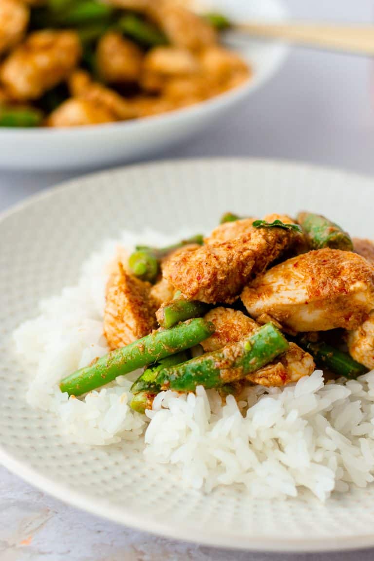 Pad Prik Khing Gai | Thai Caliente