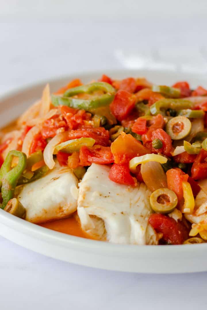 Pescado A La Veracruzana- Veracruz Style Fish | Thai Caliente