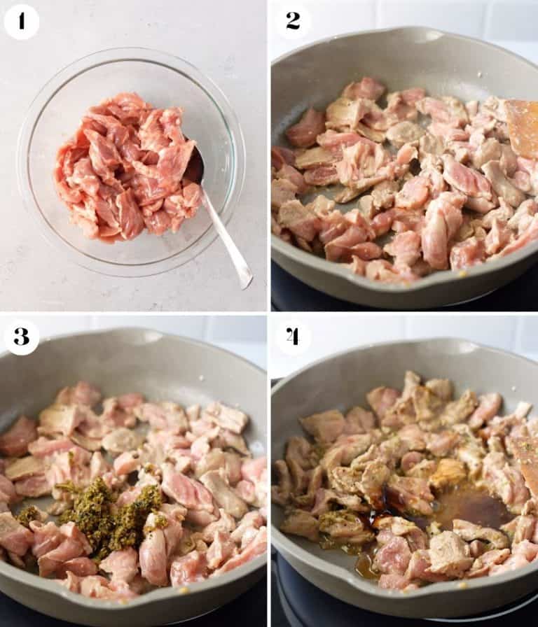 Moo Kratiem- Thai Garlic Pork | Thai Caliente