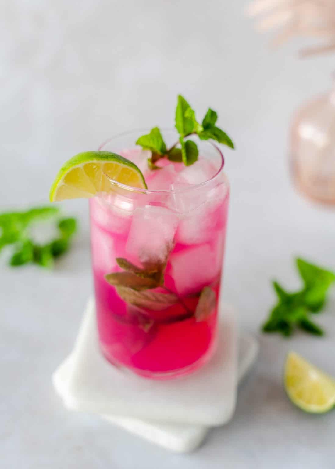 Prickly Pear Mojito | Thai Caliente Cocktail Recipes