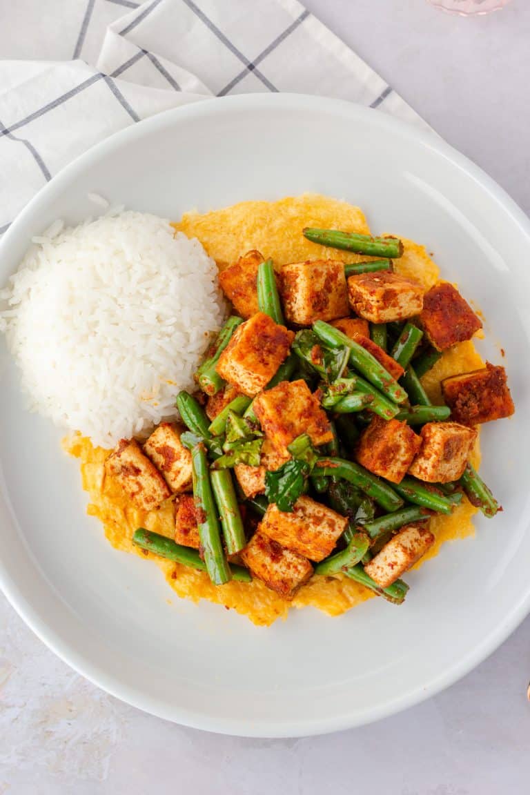 Pad Prik Khing Tofu | Thai Caliente