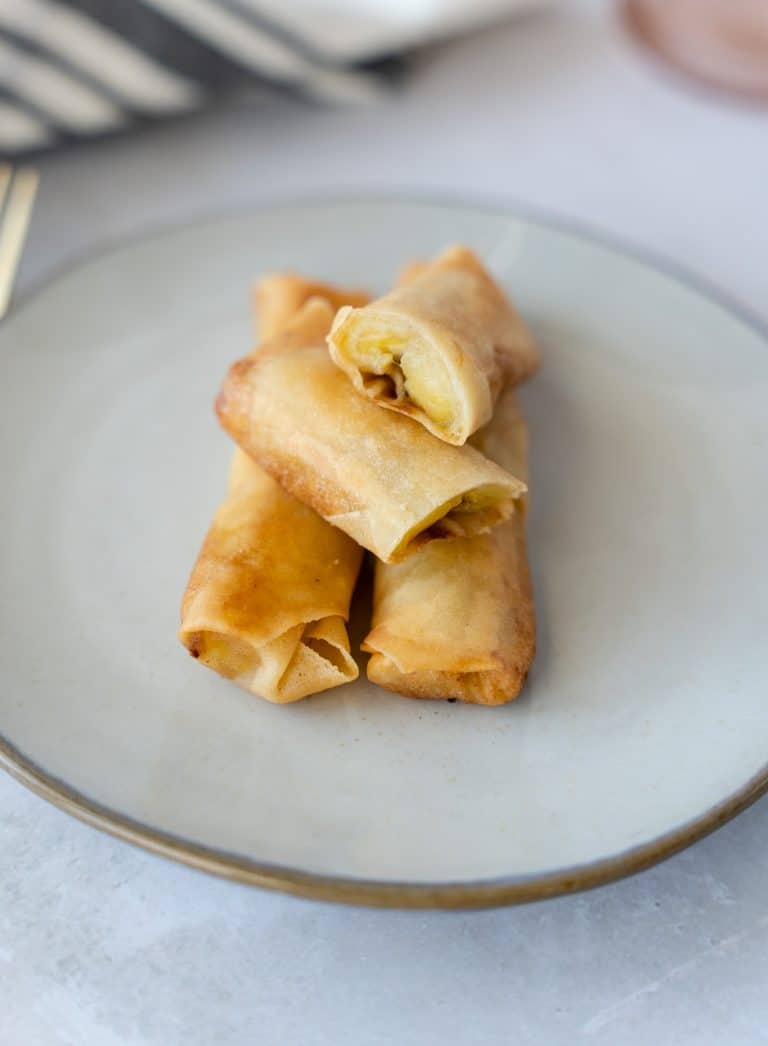 Fried Banana Spring Rolls | Thai Caliente