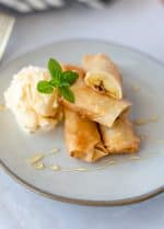Fried Banana Spring Rolls | Thai Caliente
