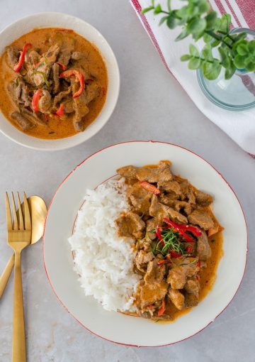 Beef Panang Curry | Thai Caliente Thai Curries