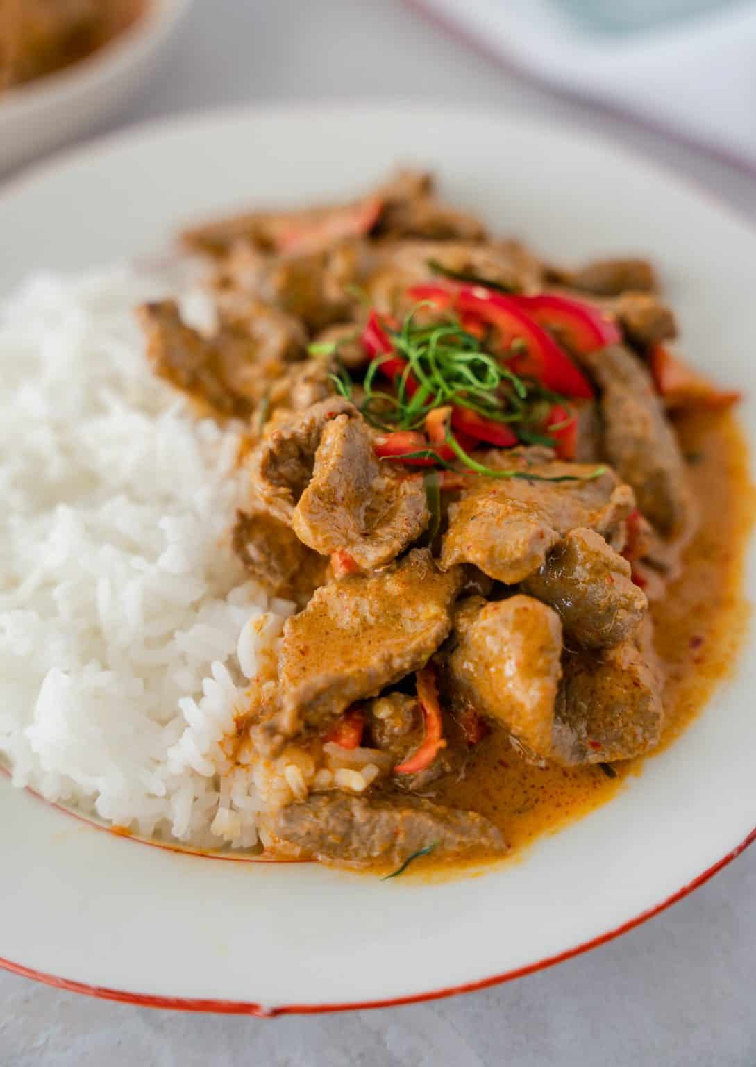 Beef Panang Curry | Thai Caliente