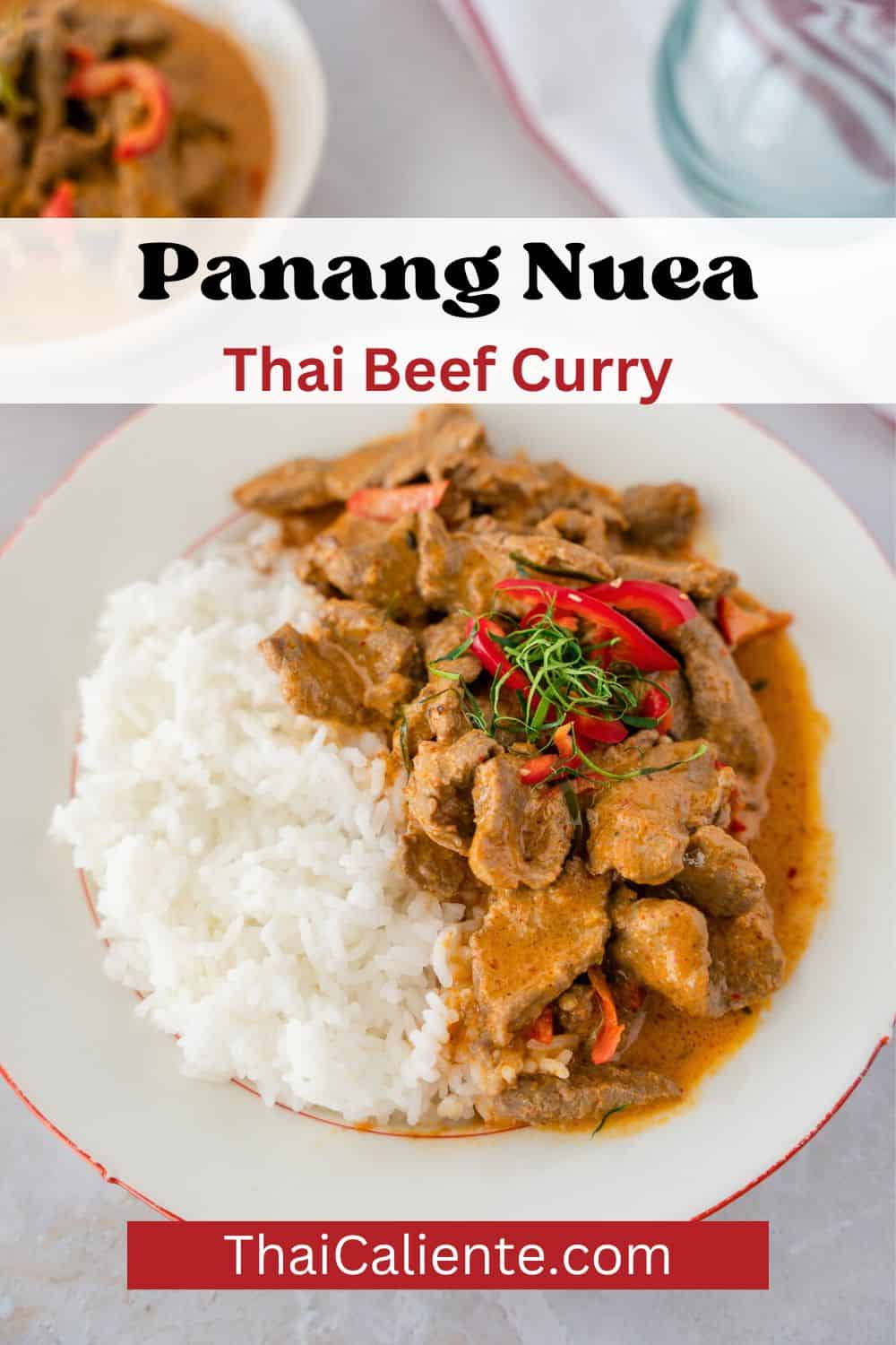 Beef Panang Curry | Thai Caliente Thai Curries
