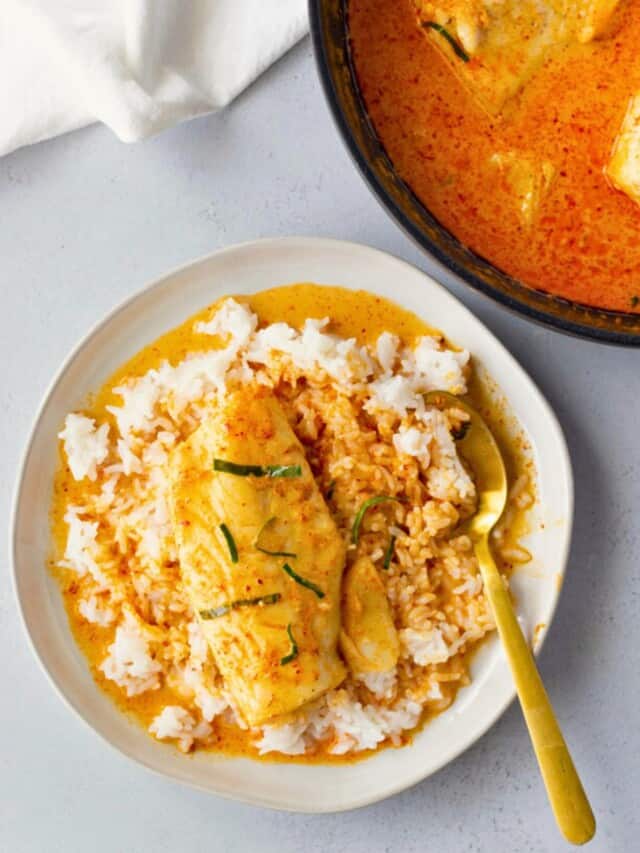 Easy Red Curry Cod | Thai Caliente