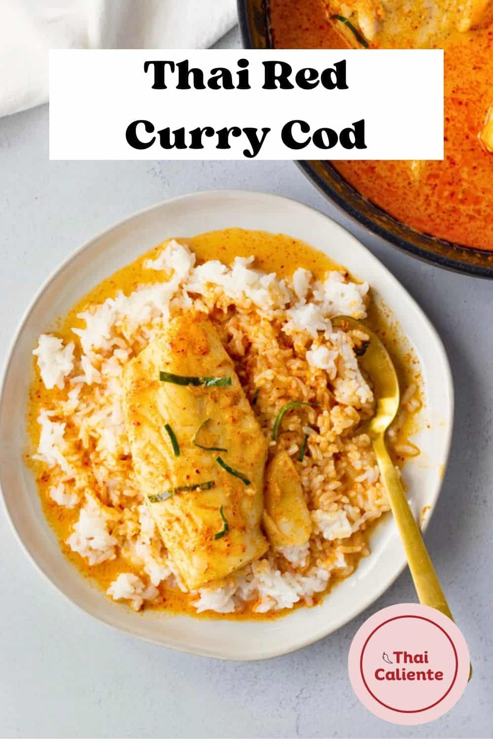 Easy Red Curry Cod | Thai Caliente