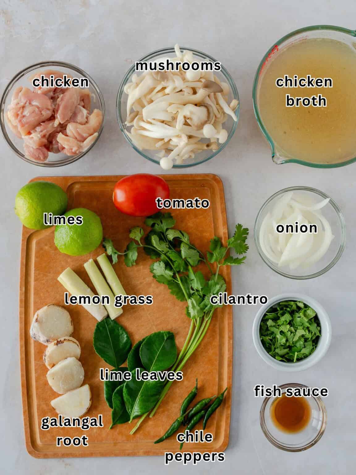 Tom Yum Gai ( Thai Chicken Soup) | Thai Caliente