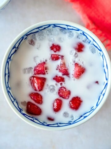 Red Rubies Dessert (Tub Tim Krob) | Thai Caliente